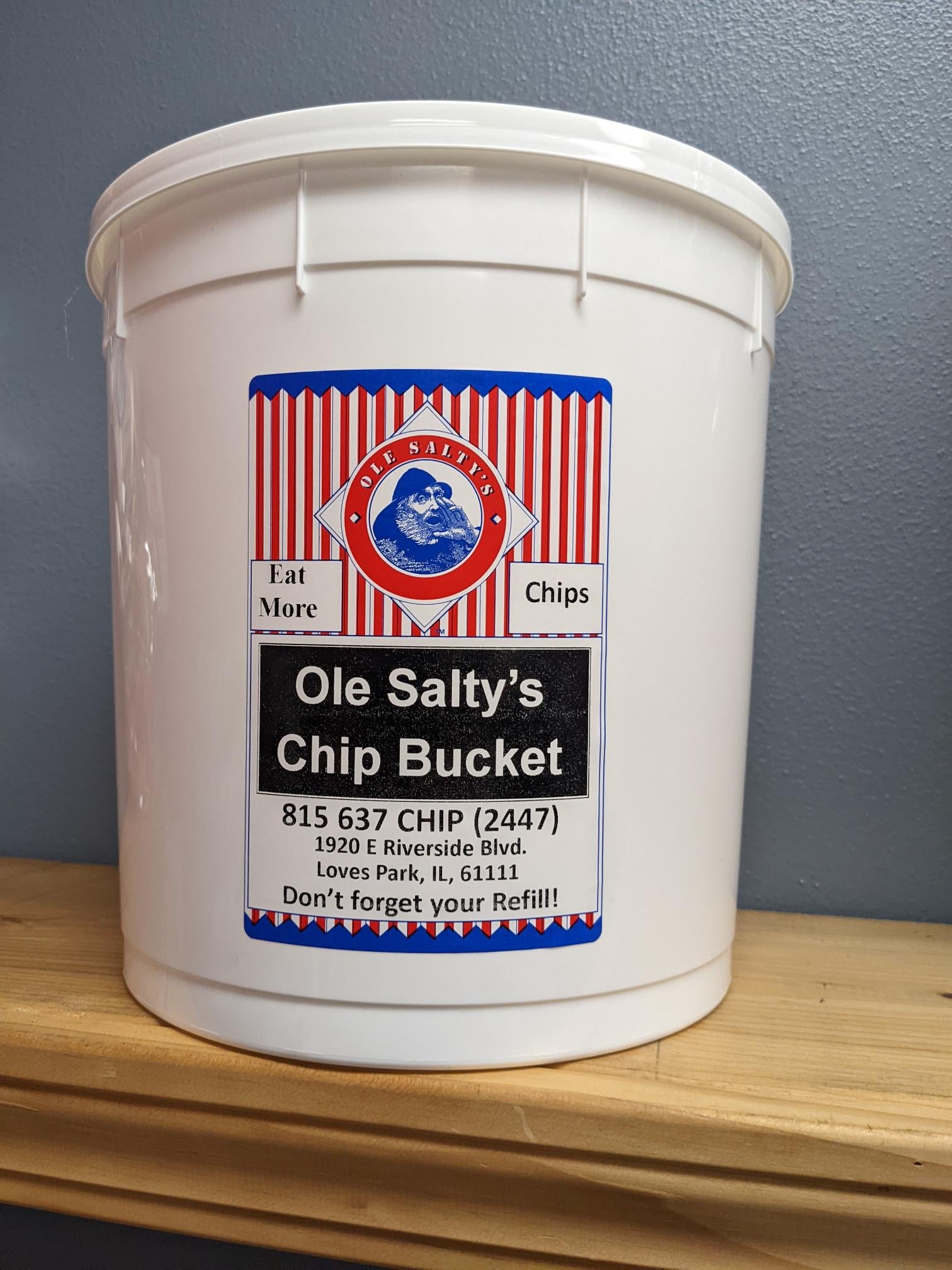 Bucket of Chips | Ole Salty's Rockford IL | Ole Salty's